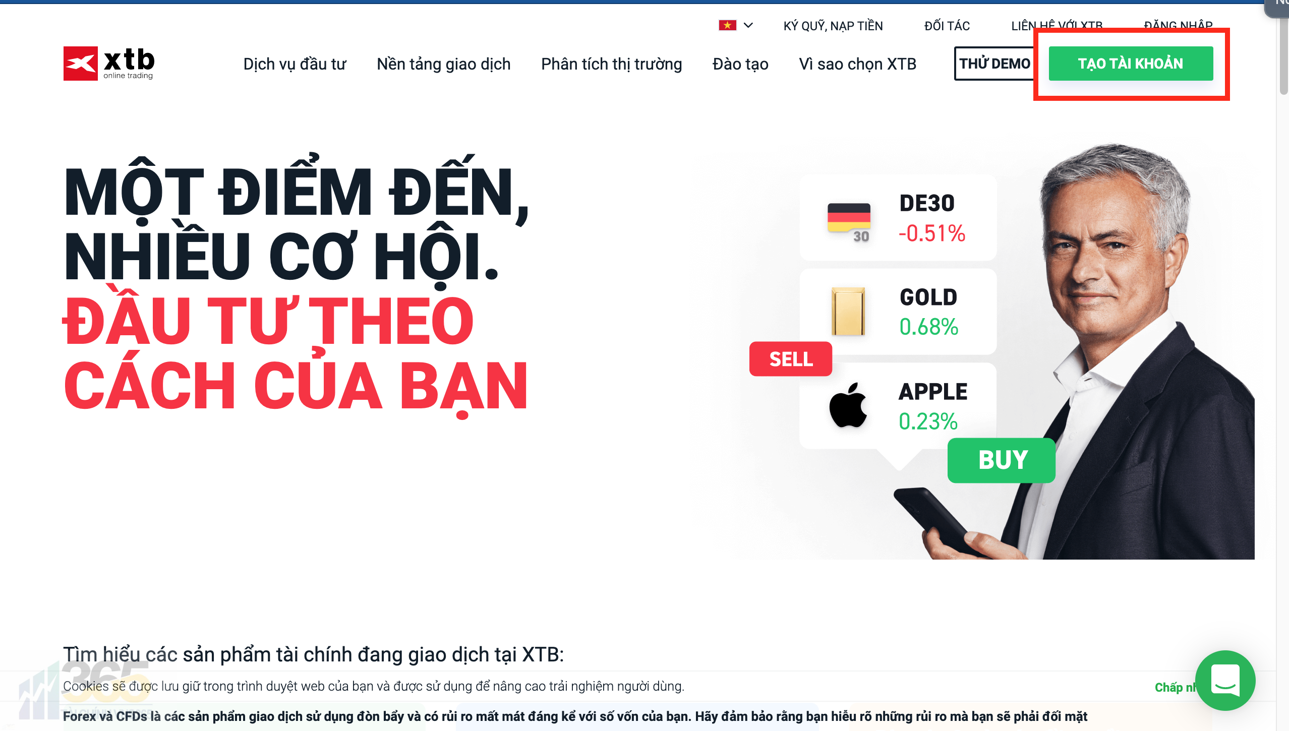 Sàn XTB Là Gì? Uy Tín Hay Lừa Đảo? Đánh Giá Sàn XTB-VNS365